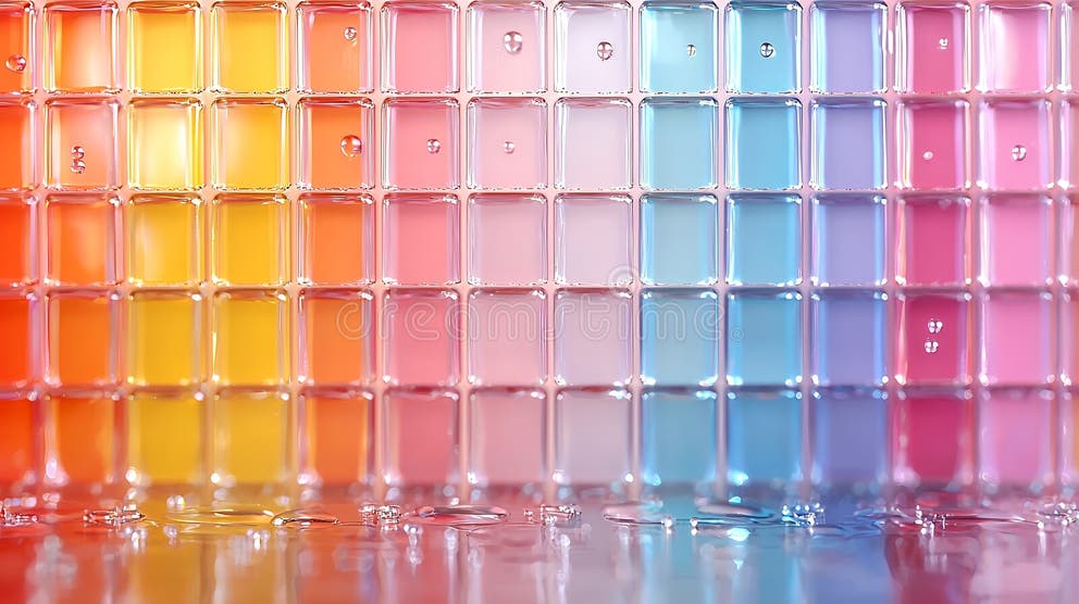 Translucent Liquid Blue Squares Stock Illustrations – 23 Translucent ...