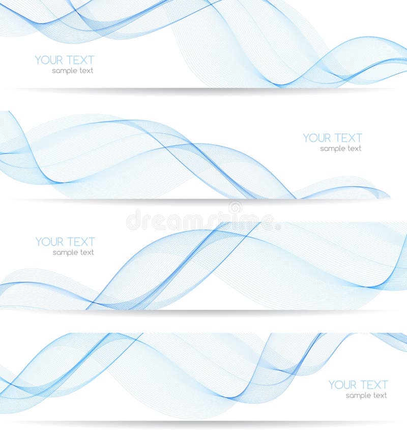 Abstract Colorful Transparent Wave Stock Vector - Illustration of flow ...