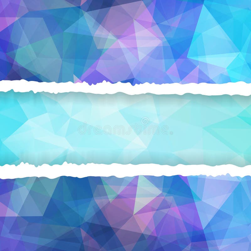 Abstract Colorful Triangular Header Set Stock Vector - Illustration of ...