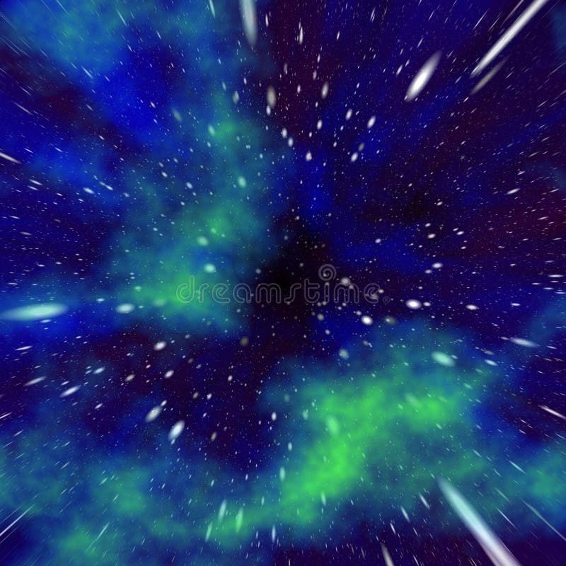 Abstract Colorful Universe, Nebula Night Starry Sky, Multicolor Outer ...