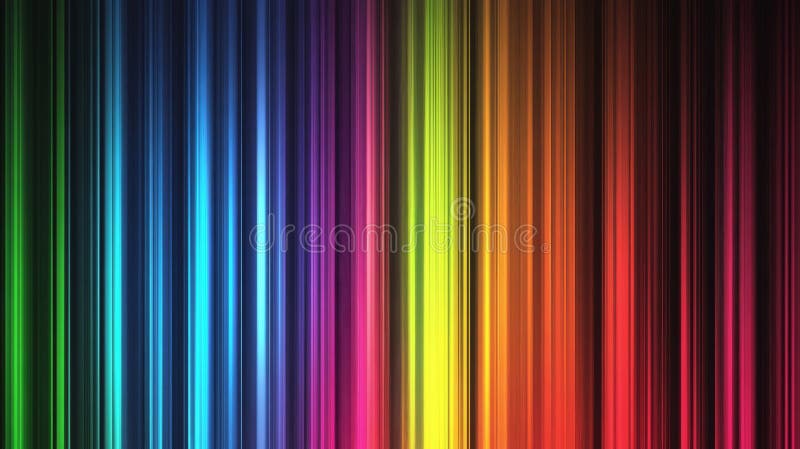 Abstract Colorful Vertical Lines Background Design Stock Illustration ...