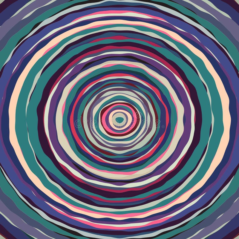 The Abstract Colorful Vortex Pattern Stock Vector - Illustration of ...