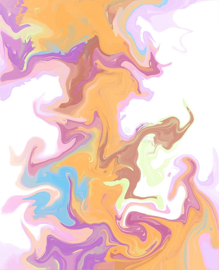Abstract Colorful Watercolor Background. Digital Art Painting Stock ... Abstract Colorful Watercolor Background. Digital Art Painting Stock ...