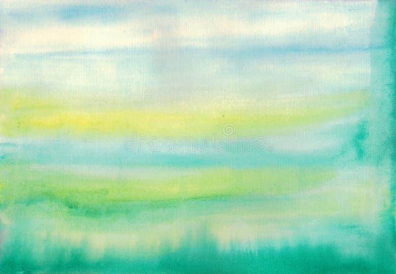 Abstract Colorful Watercolor for Background Stock Illustration ...