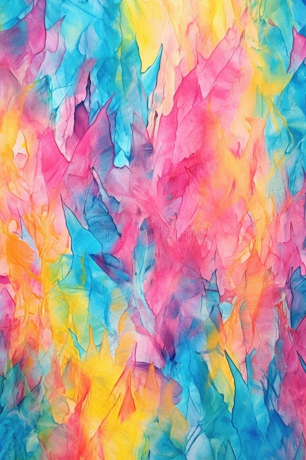 Abstract Colorful Watercolor Texture Background Stock Illustration ...