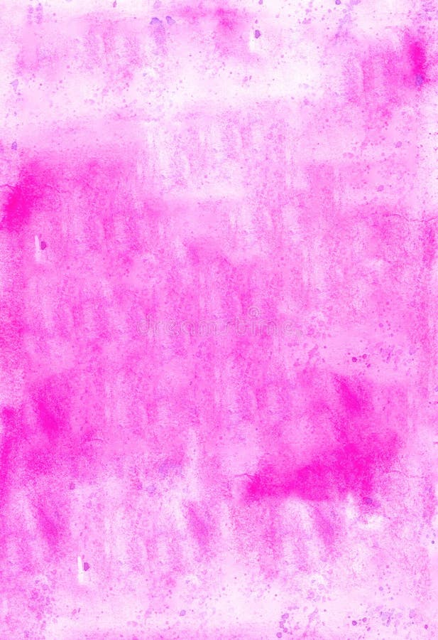 Abstract Colorful Watercolour Pink Image for Design Stock Illustration ...