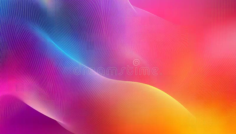Abstract Colorful Wave Background Design Vivid Gradient Hues Dynamic ...