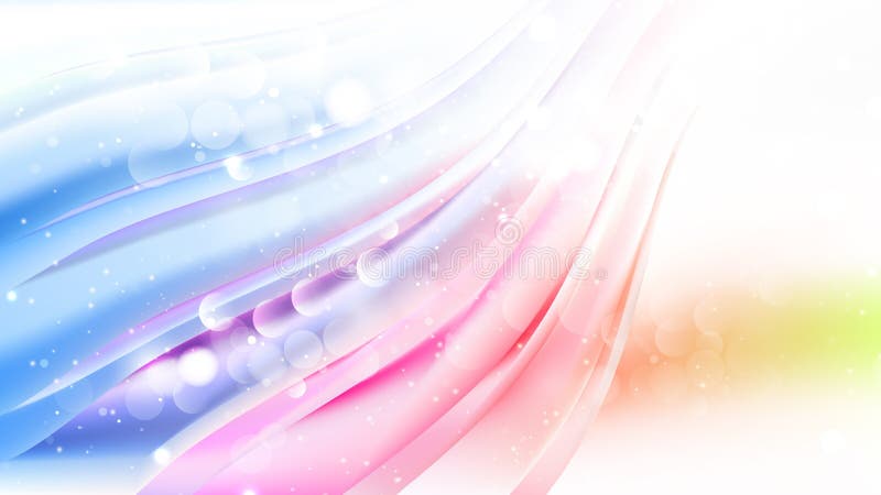 Abstract Colorful Wave Background Vector Stock Vector Illustration