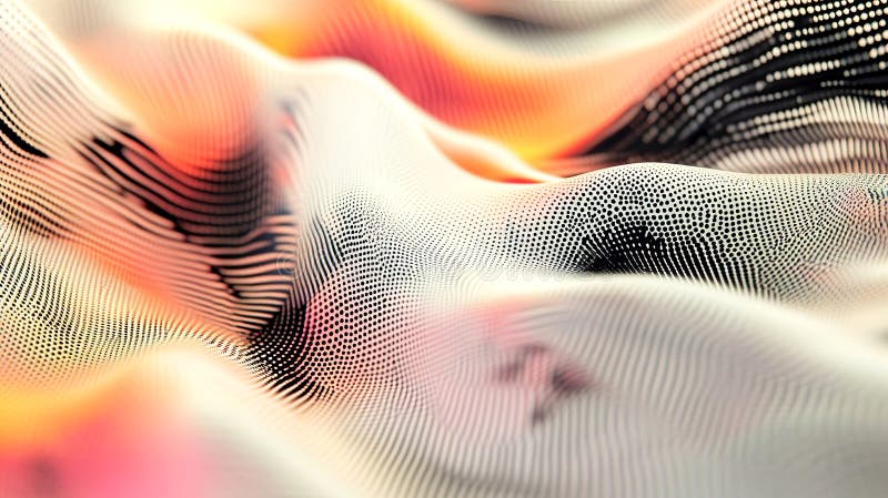 Abstract Colorful Wave Patterns with Intricate Textures and Gradients ...
