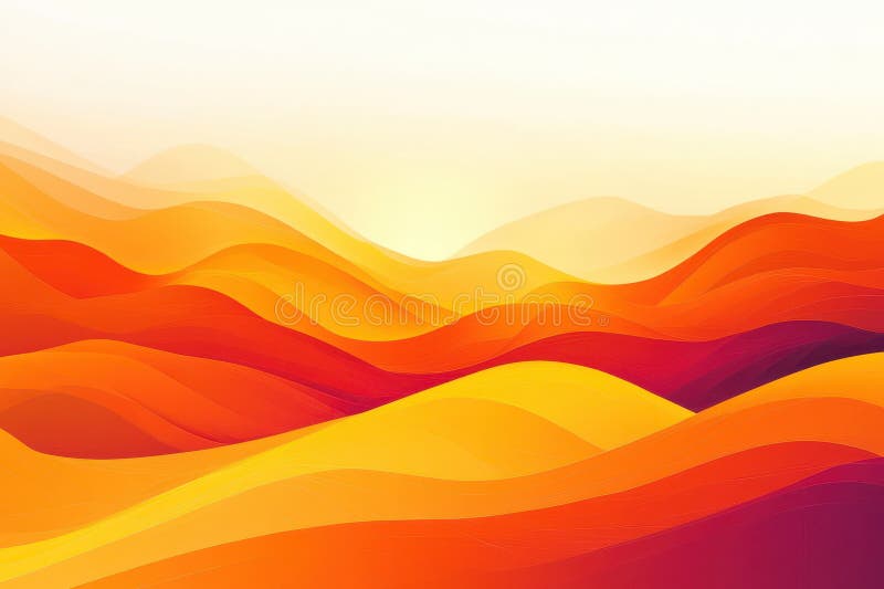 Abstract Colorful Waves Line Shapes Background with Vector Illustration ...