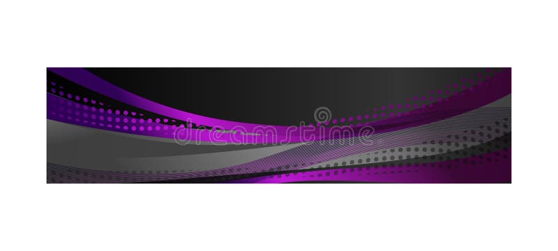 Website Header or Banner with Abstract Dynamic Wavy Design Vector Stock ...