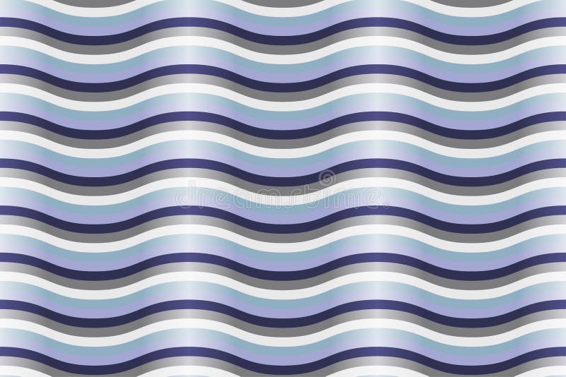Abstract Colorful Wavy Stripes Background Stock Vector - Illustration ...