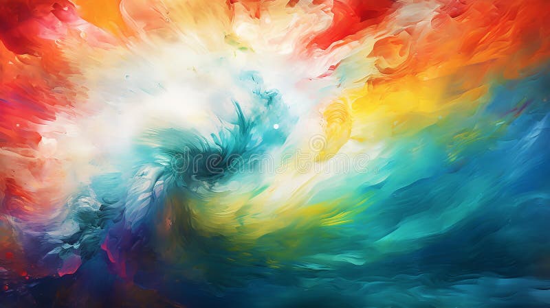 Abstract Colorful Wavy Watercolor Background Stock Illustration ... Abstract Colorful Wavy Watercolor Background Stock Illustration ...