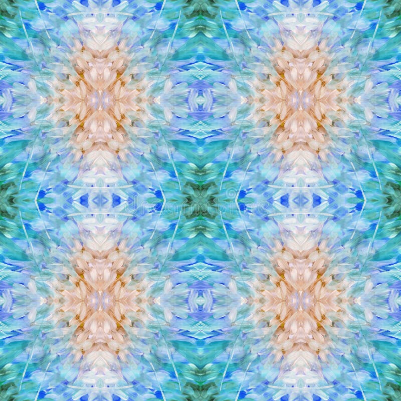 Abstract Colorfull Acrylic Painting Stock Illustration - Illustration ...