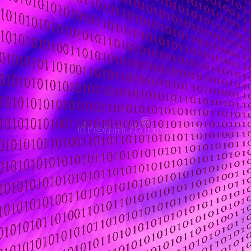 Abstract Coloring Background of Gradient.Binary Code.... Stock Illustration - Illustration of ...
