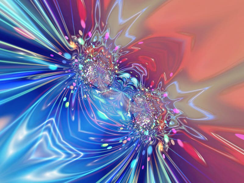 Abstract Coloring Background of the Gradient with Visual Wave and ...