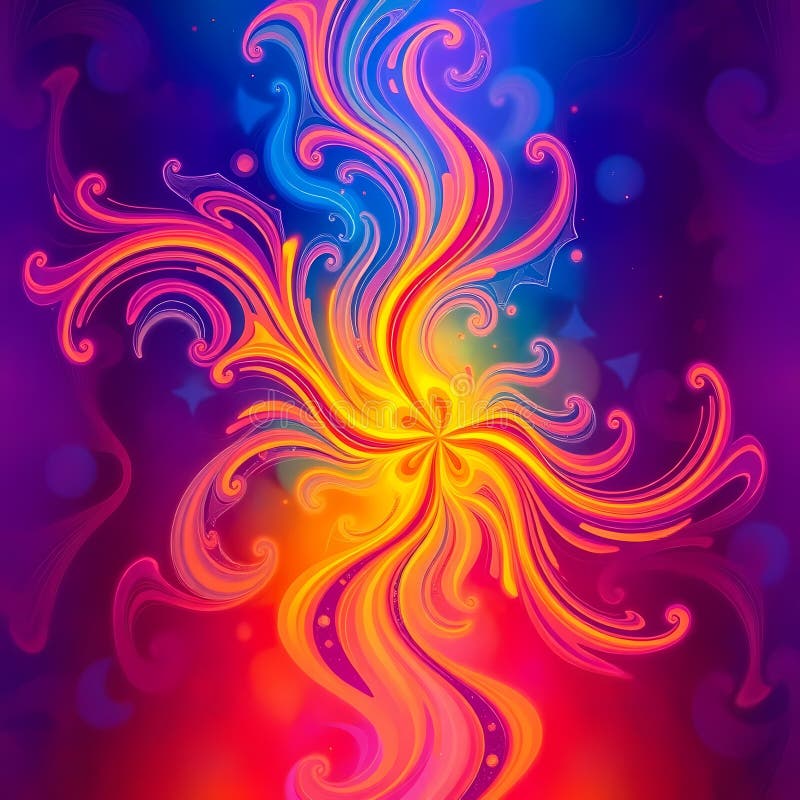 Abstract Coloring Background of the Gradient with Visual Wave,pinch and ...