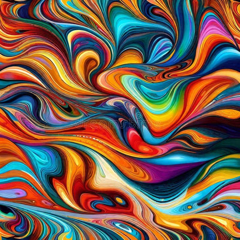 Abstract Coloring Background of the Gradient with Visual Wave,pinch and ...