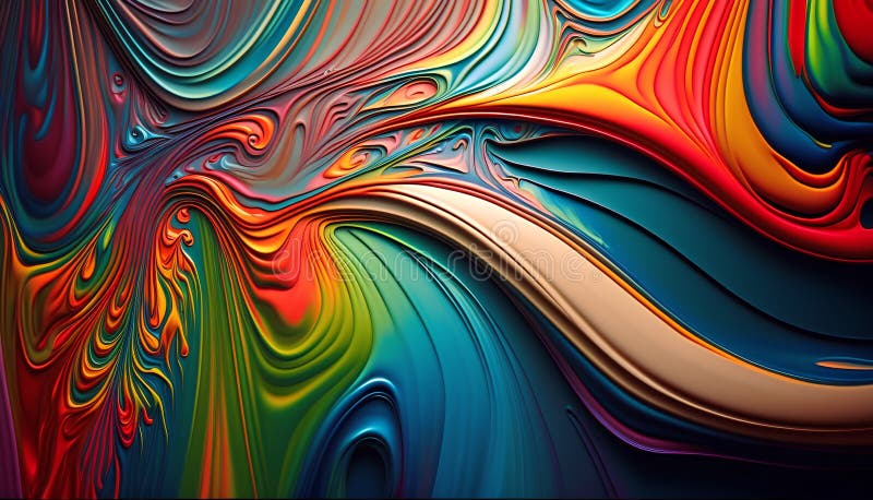 Abstract Coloring Background of the Gradient with Visual Wave,twirl and ...