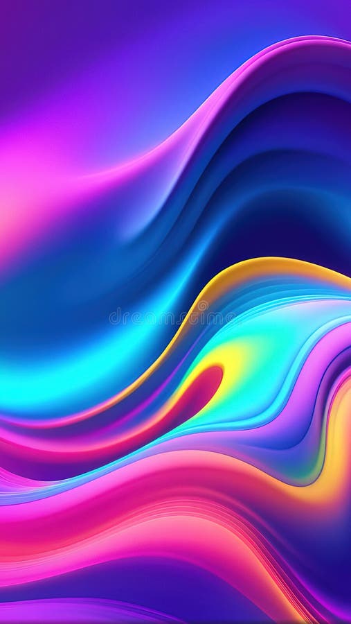 Abstract Coloring Background of the Gradient with Visual Wave,twirl and ...