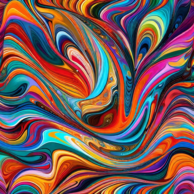 Abstract Coloring Background of the Gradient with Visual Wave,twirl and ...