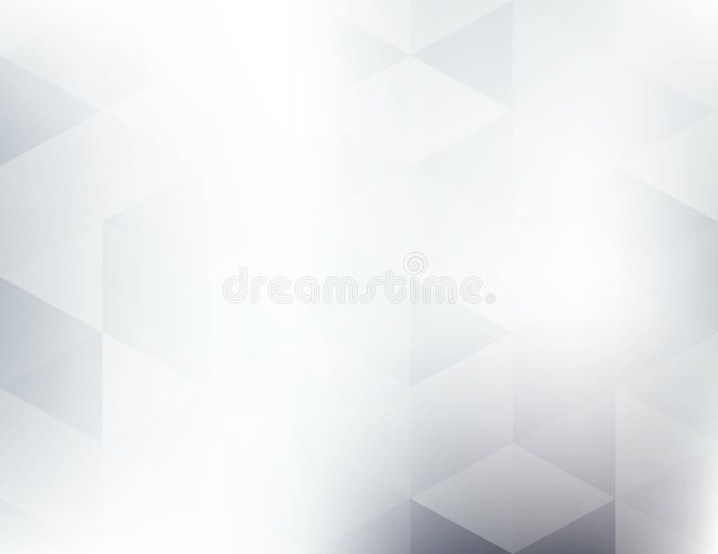 Abstract Colorless Background Textured by Transparent Triangles Stock ...