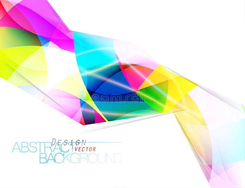 Abstract Colors Angle Shape Scene Stock Vector - Illustration of ...