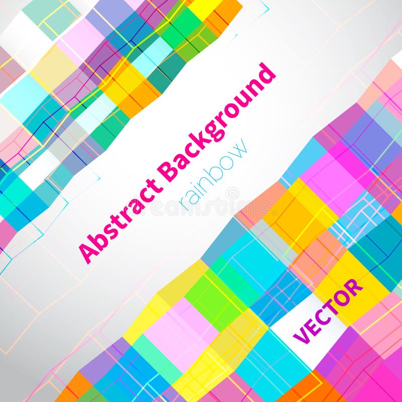 Abstract Colors Background, Stickers, Stock Illustration - Illustration ...