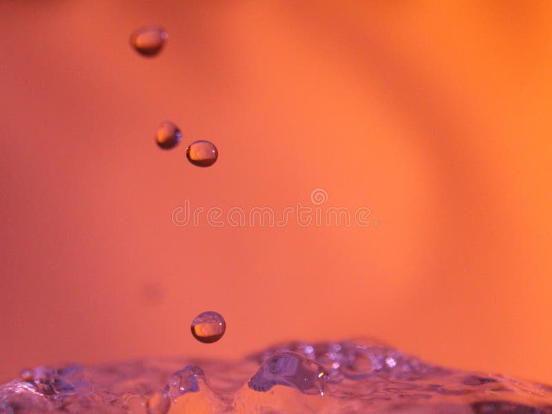 Abstract Colors Colliding Drops Different Fluids Funds Forms Stock ...