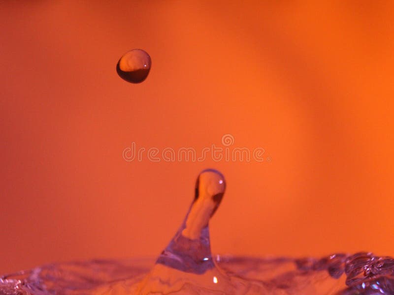 Abstract Colors Colliding Drops Different Fluids Funds Forms Stock ...