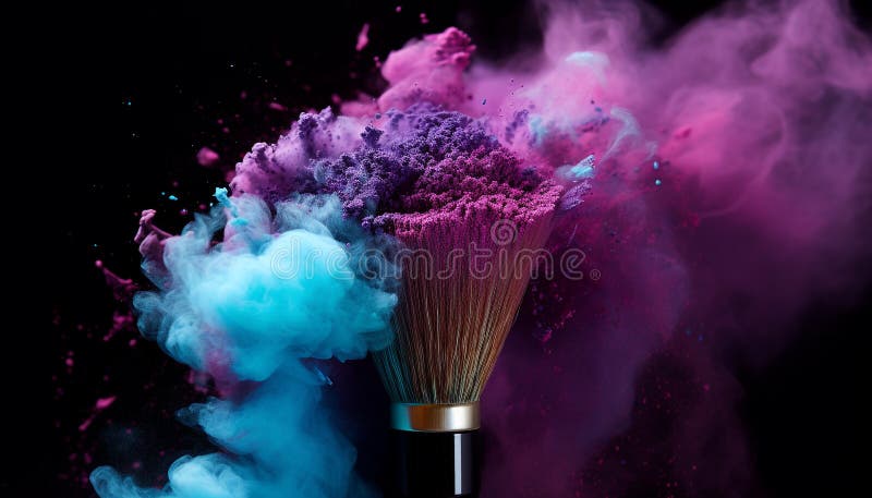 Abstract Colors Exploding in a Vibrant, Multi Colored Ceremony of ...