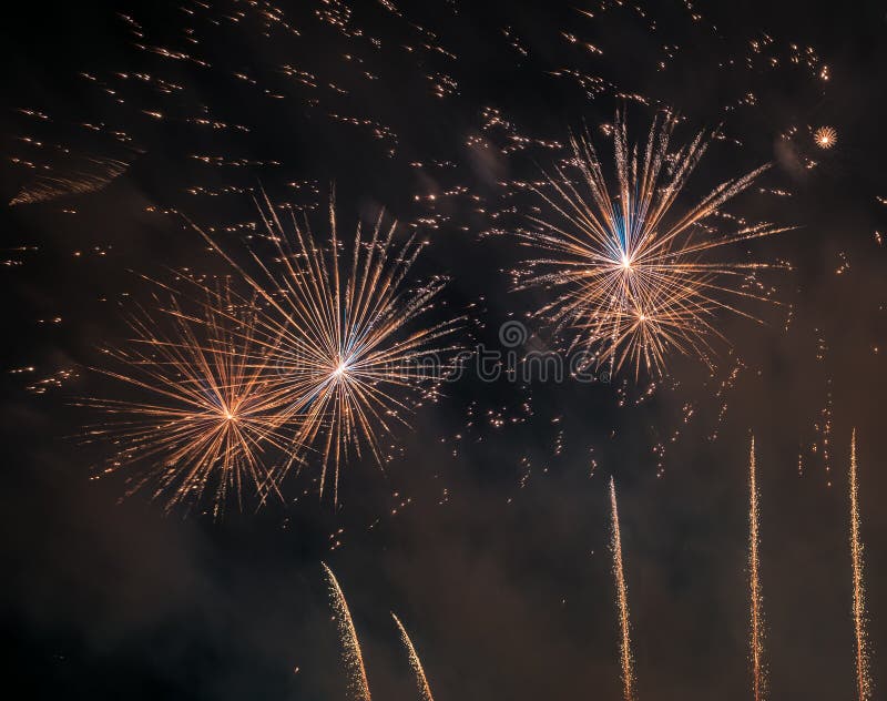 Abstract Colors Fireworks Lights Stock Photo - Image of festival ...