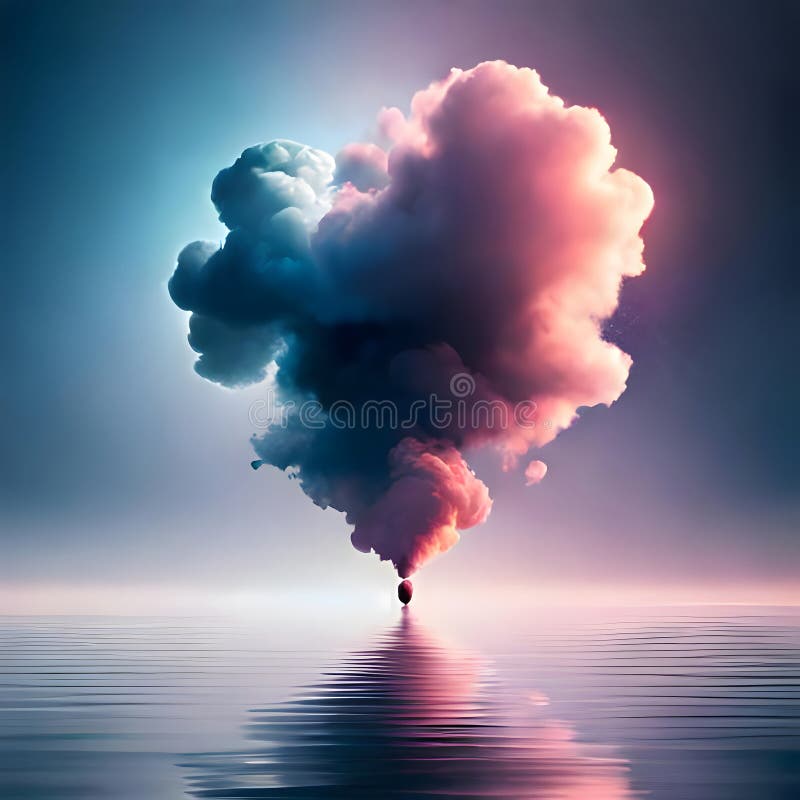 Abstract Colors Illustration - Ai Generated Image Stock Illustration ...