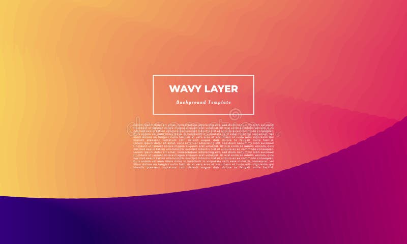 Abstract Colors Layer Background Template Copy Space Stock Vector ...