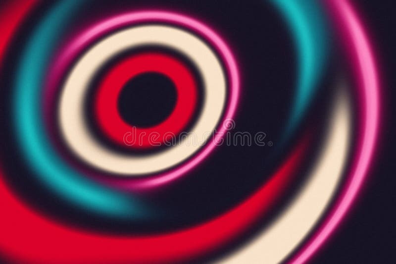 Abstract Colors Swirl Pattern Psychedelic Retro Vibrant Illustration ...
