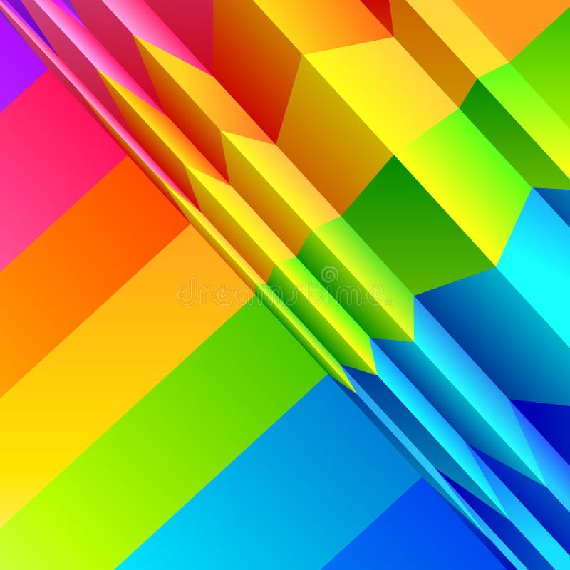 Abstract Colour Bands stock vector. Illustration of background - 16467885