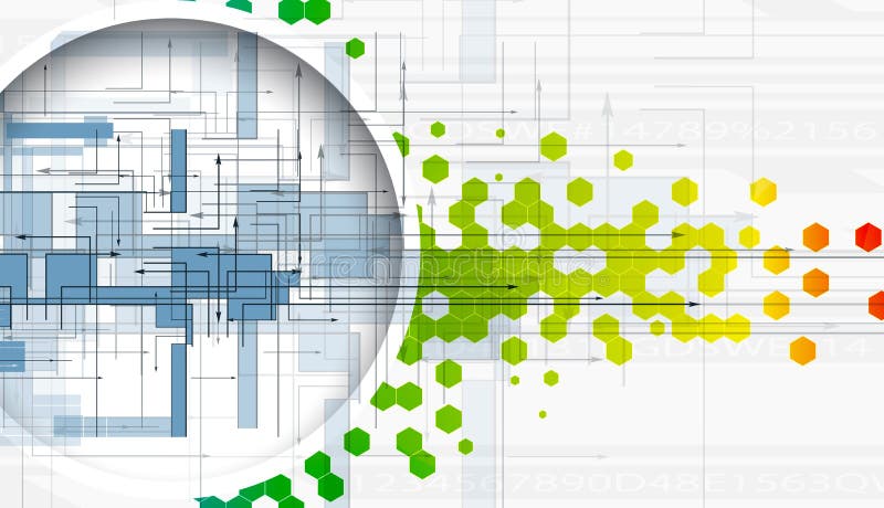 Abstract Colour Hexagon Background Information Technology Banner Stock ... Abstract Colour Hexagon Background Information Technology Banner Stock ...