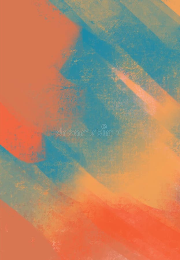 Abstract Colour Paint Background. Vector Color Art Stock Vector ...