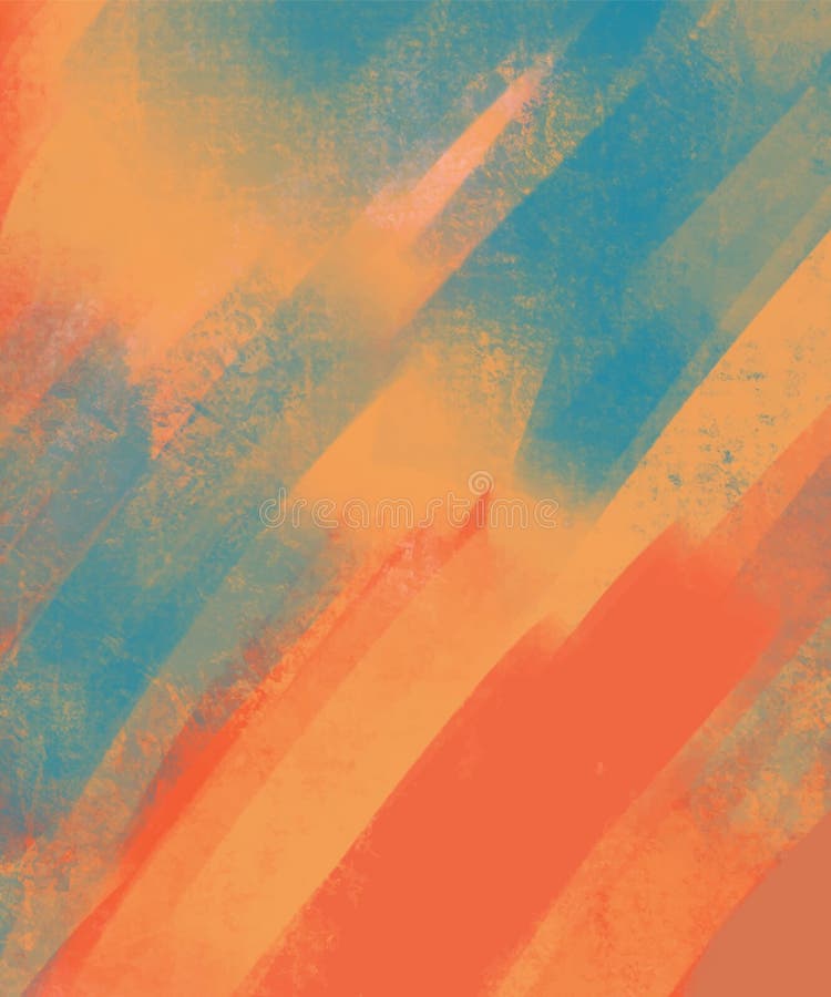 Abstract Colour Paint Background. Vector Color Art Stock Vector ...