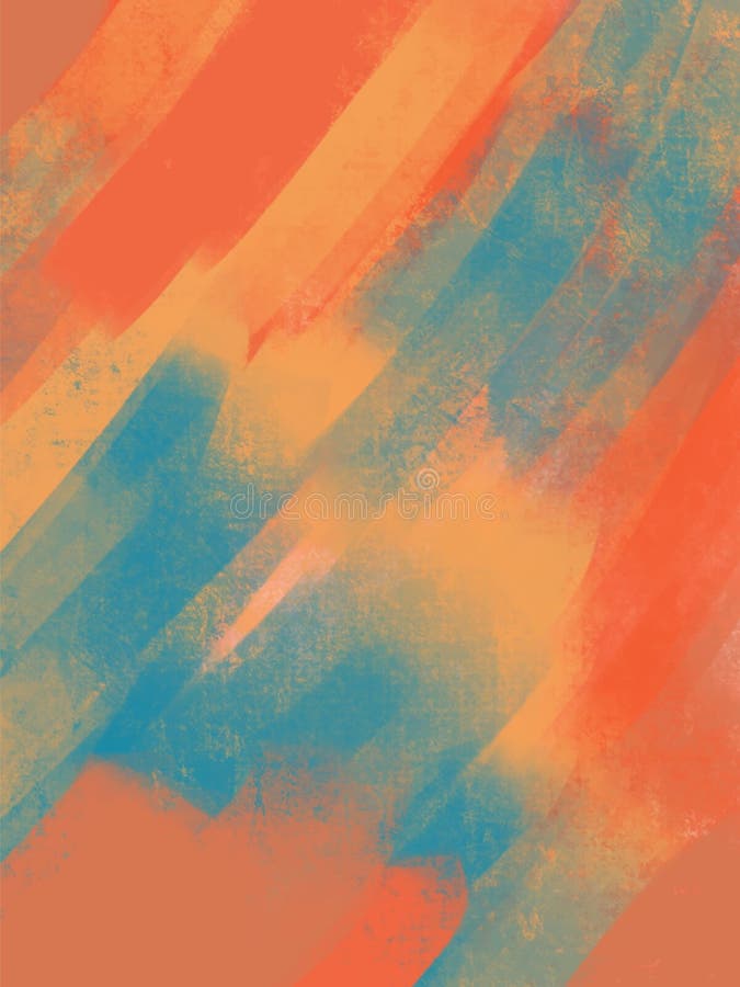 Abstract Colour Paint Background. Vector Color Art Stock Vector ...