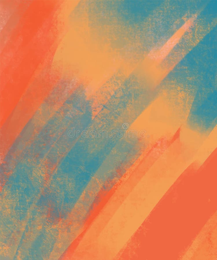 Abstract Colour Paint Background. Vector Color Art Stock Vector ...