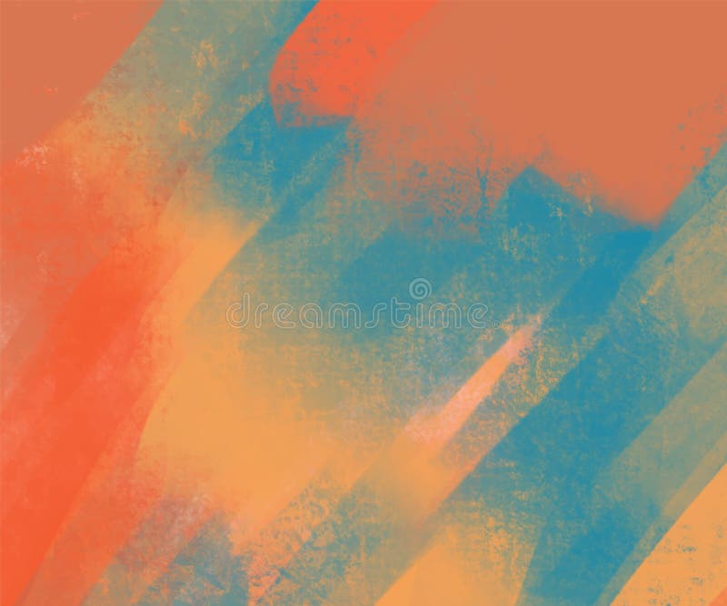 Abstract Colour Paint Background. Vector Color Art Stock Vector ...
