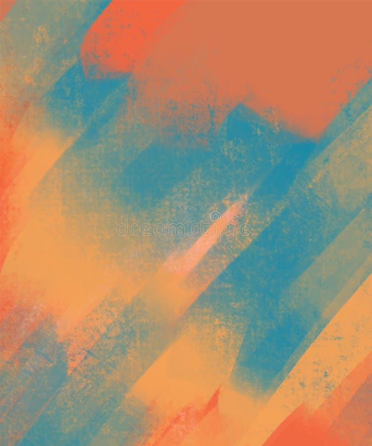 Abstract Colour Paint Background. Vector Color Art Stock Vector ...