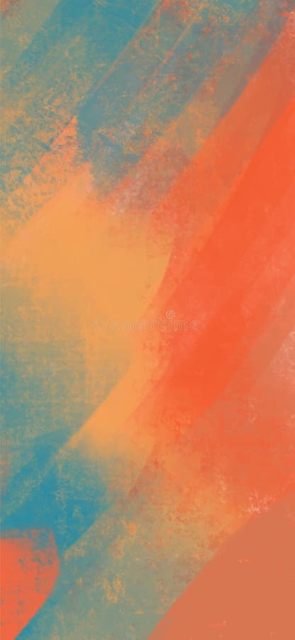 Abstract Colour Paint Background. Vector Color Art Stock Vector ...