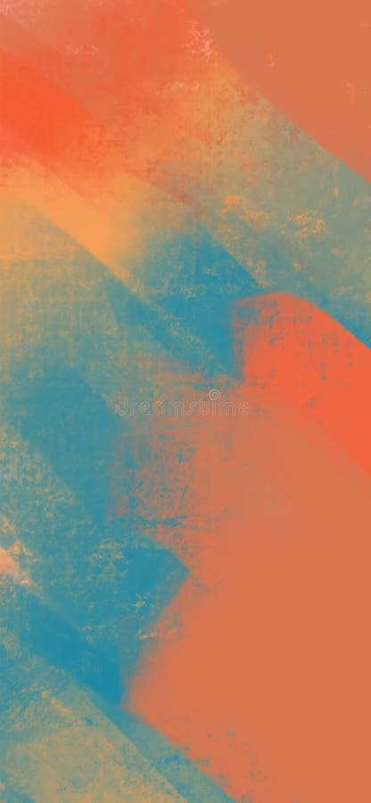 Abstract Colour Paint Background. Vector Color Art Stock Vector ...