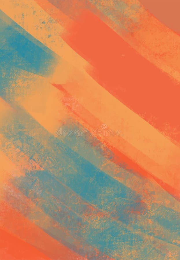 Abstract Colour Paint Background. Vector Color Art Stock Vector ...