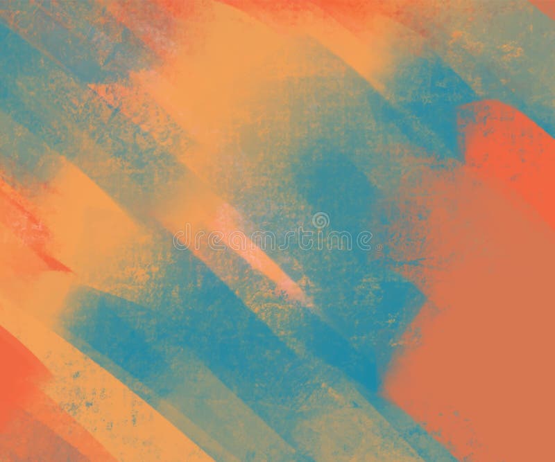 Abstract Colour Paint Background. Vector Color Art Stock Illustration ...