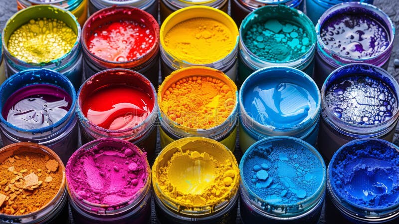Abstract Colour Paint Theme Stock Photo - Image of abstract, vintage ...