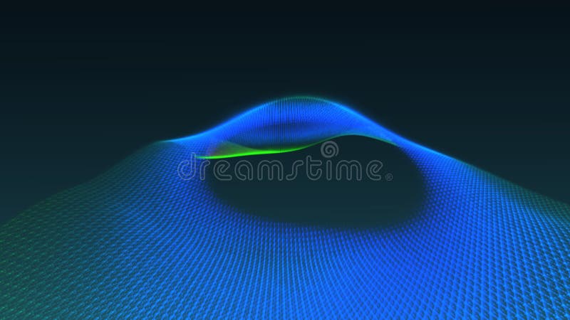 Abstract colour wave dots stock photo. Image of background - 191407792