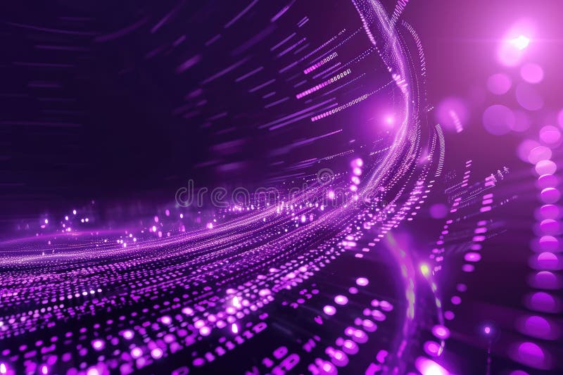 Abstract Colourful Background, Data Transfer on Cloud Internet Concept ...